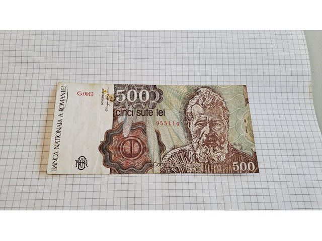 RUMUNIA 500 LEI 1991 GODINA