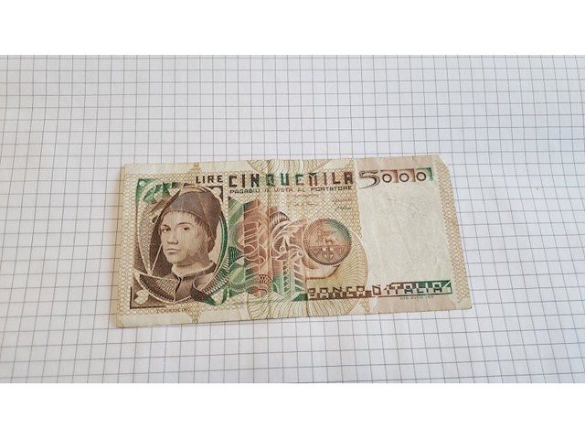 ITALIA 5000 LIRA 1979 GODINA