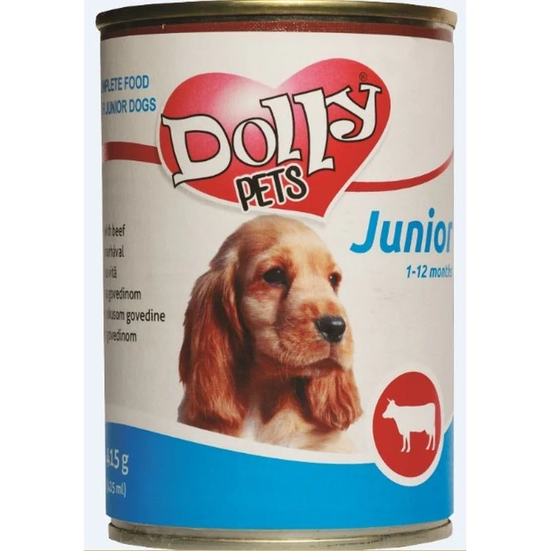 Dolly Pets konzerva za štence 415g – govedina