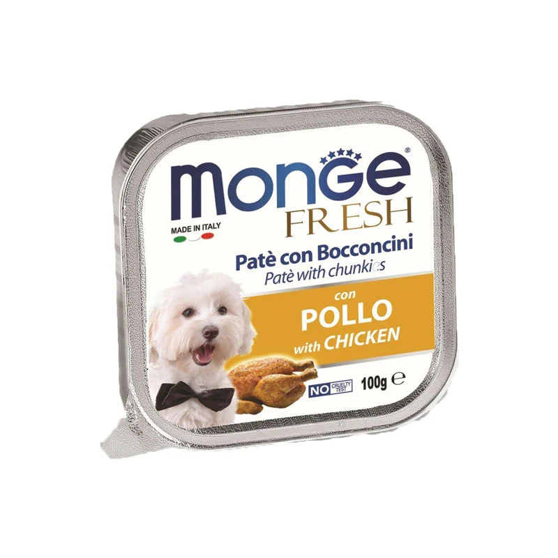 Monge pašteta za odrasle pse 100g – piletina