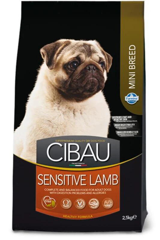 CIBAU Lamb Mini Sensitive – suva hrana za odrasle pse malih rasa