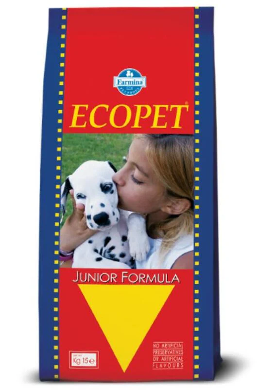 FARMINA ECOPET Junior 15kg / 18kg – kompletna suva hrana za štence svih rasa
