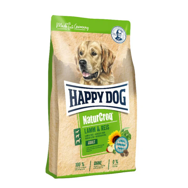 Happy Dog NaturCroq Adult jagnjetina i pirinač – 15kg