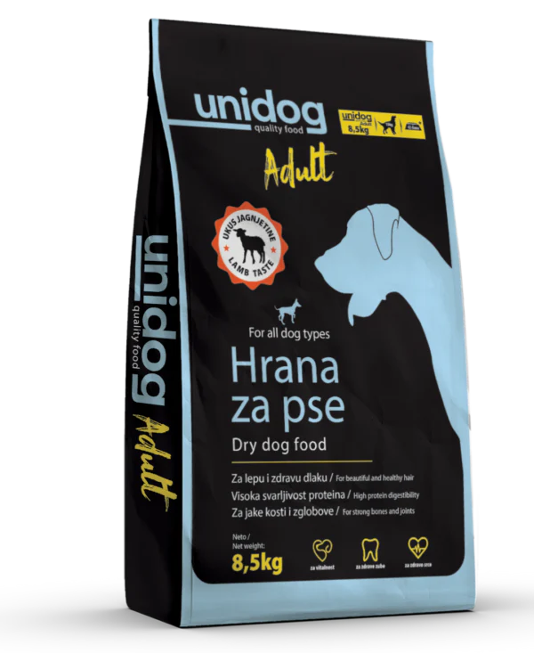 Uni Dog Adult 8,5kg – kompletna suva hrana za odrasle pse