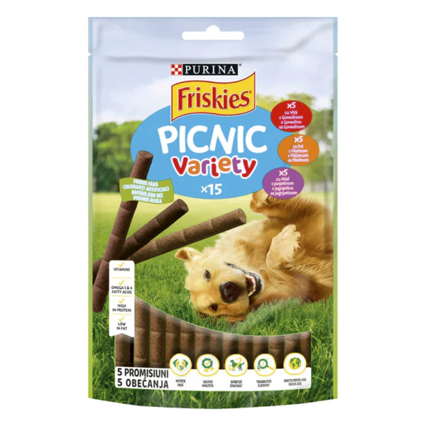 Friskies Picnic Variety 126g – miks poslastica za pse