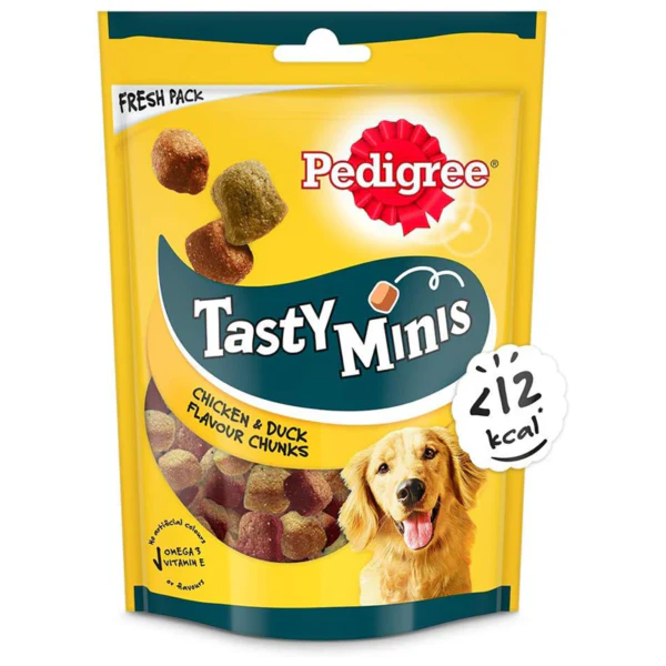 Pedigree Tasty Minis 130g – poslastice za pse (piletina i patka)