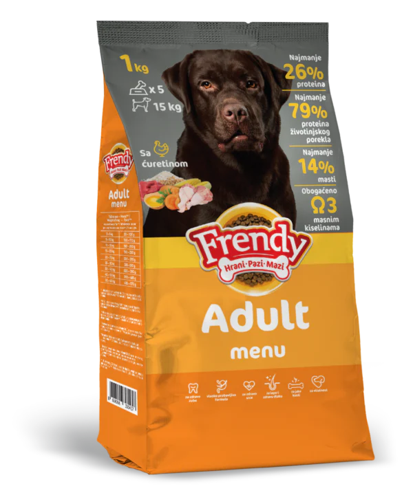 Frendy Adult Menu – potpuna hrana za odrasle pse
