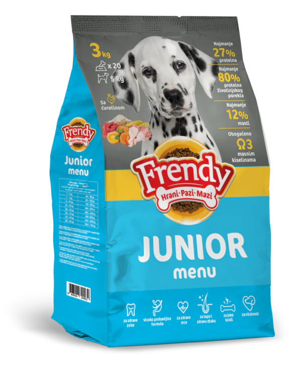 Frendy Junior Menu – potpuna hrana za štenad
