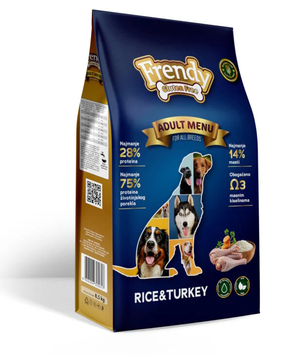 Frendy Premium – Bezglutenska hrana za odrasle pse 8,5kg