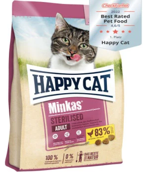 Happy Cat Minkas suva hrana za sterilisane mačke – Sterilised Adult 10kg