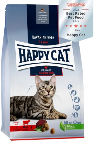Happy Cat suva hrana za odrasle mačke – govedina 10kg