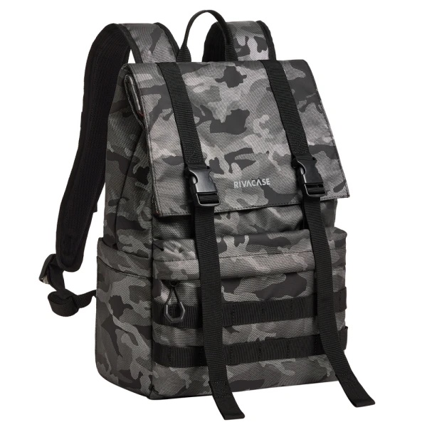 TORBA ZA LAPTOP 15.6 RIVACASE SHERWOOD ROLTOP 7621/SIVA CAMO