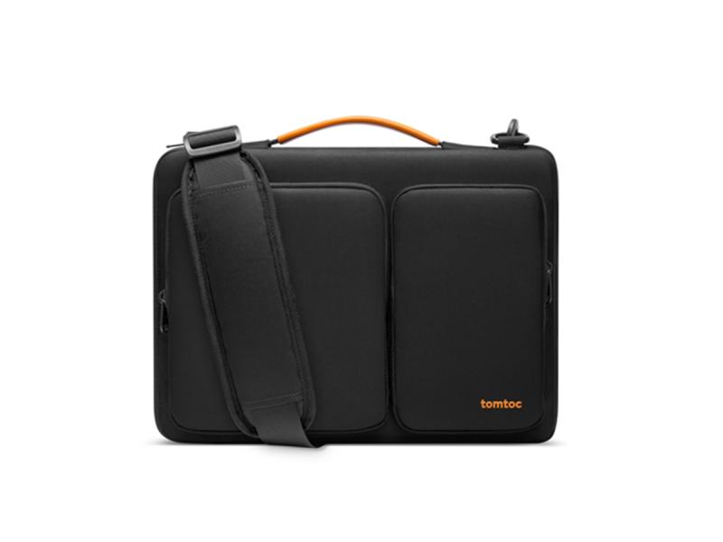 TOMTOC DEFENDER A42 LAPTOP BRIEFCASE BLACK 14” A42D3D1