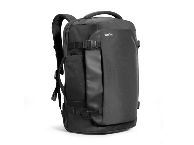 TOMTOC NAVIGATOR T66 TRAVEL LAPTOP BACKPACK BLACK 17” 40L T66M1D1