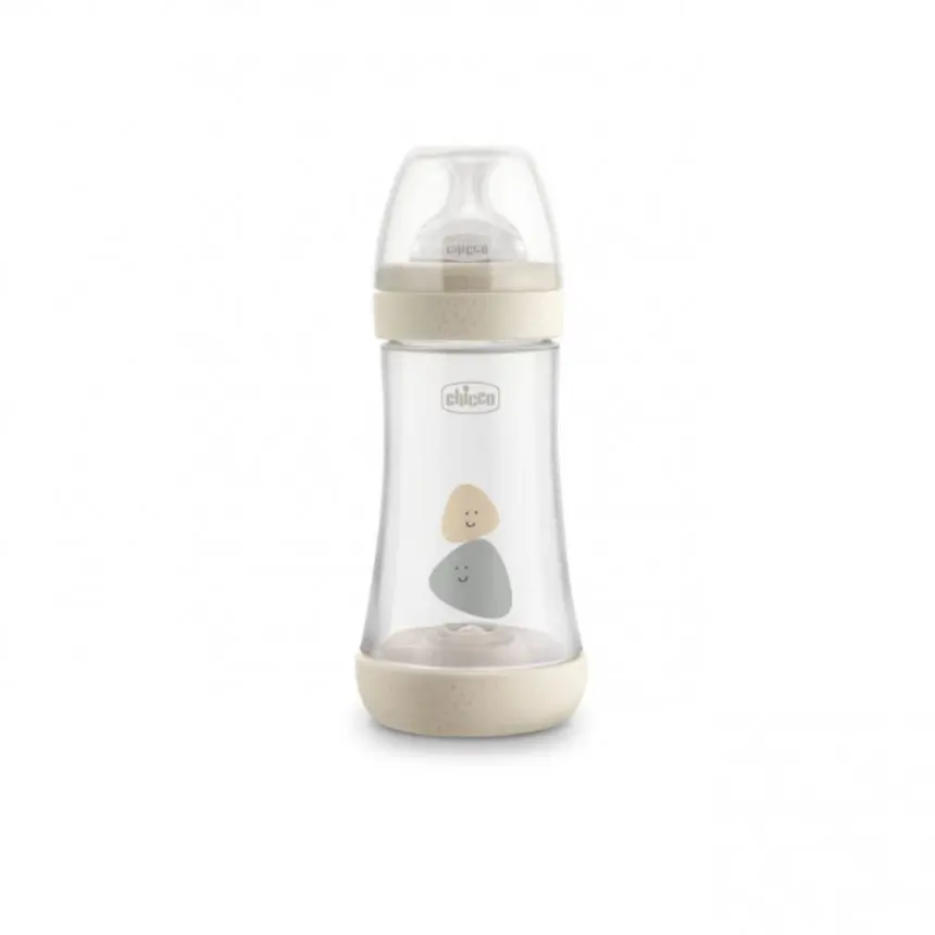 CHICCO P5 FLAŠICA BELA 2M+, 240ML