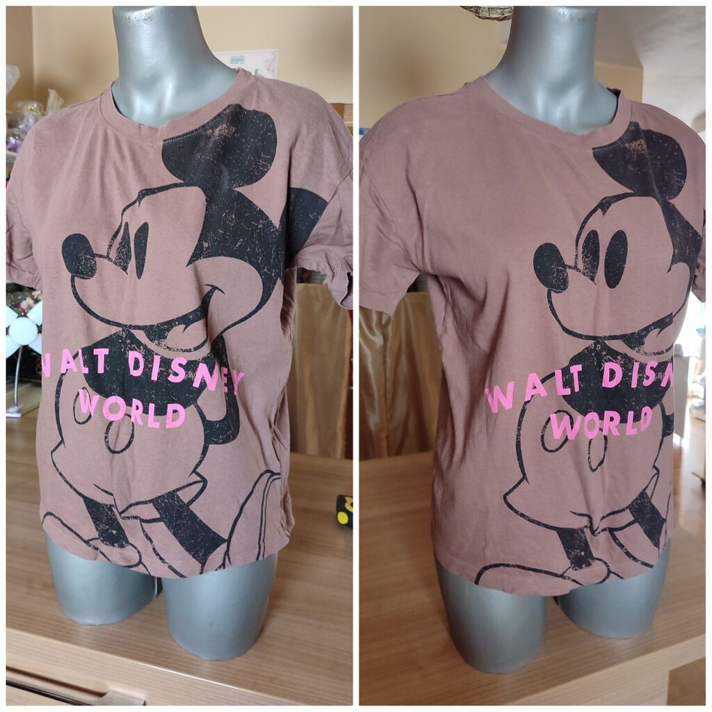 Majica “Walt Disney World” sa Miki Maus printom. - Veličina: S -