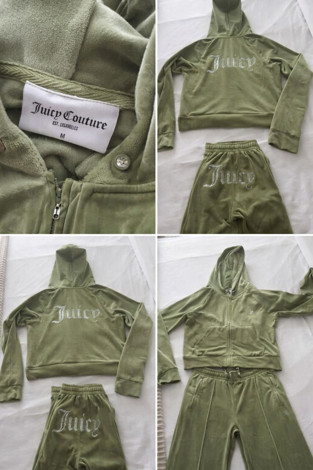 Juicy Couture ženski komplet trenerke od velura - Brend: Juicy