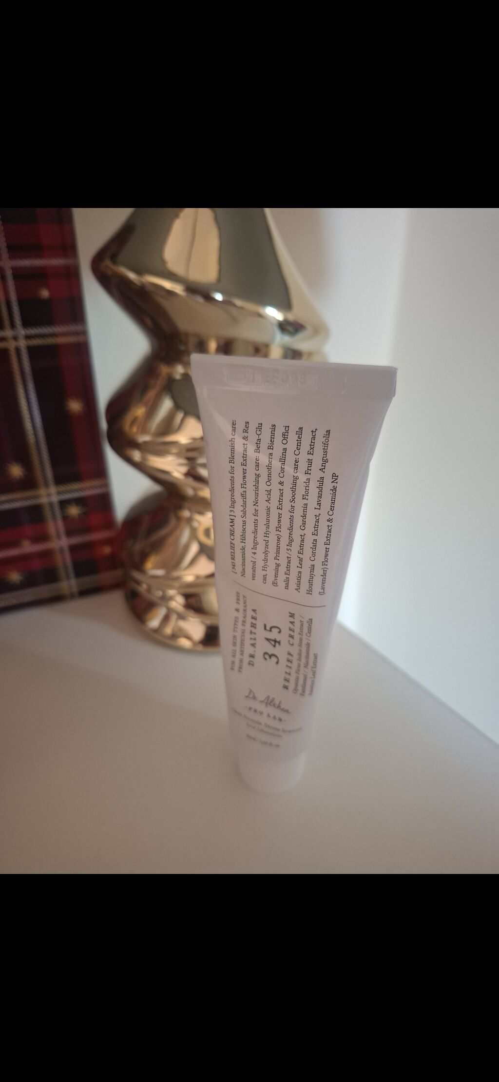 Dr. Atheva 345 Relief Cream – umirujuća krema za lice - Namenjena za