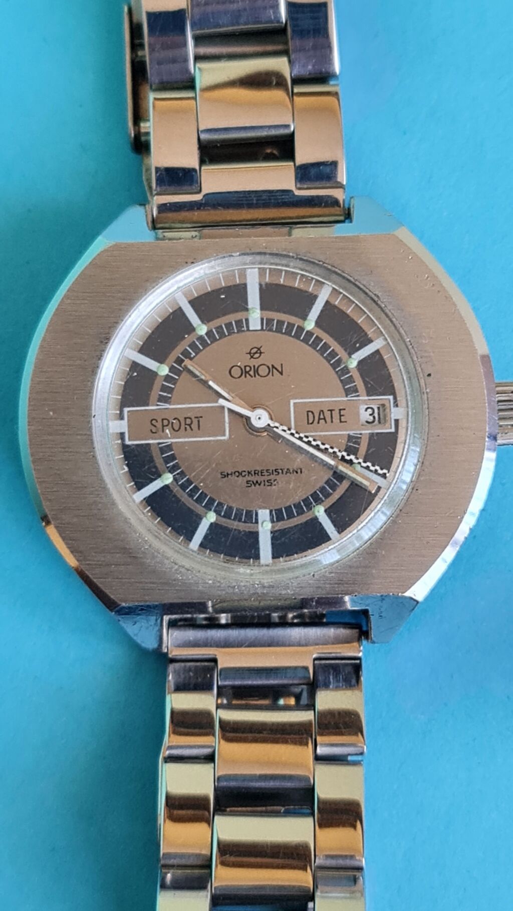 ORION “Sport Date” – švajcarski muški ručni sat - Brend/model: ORION