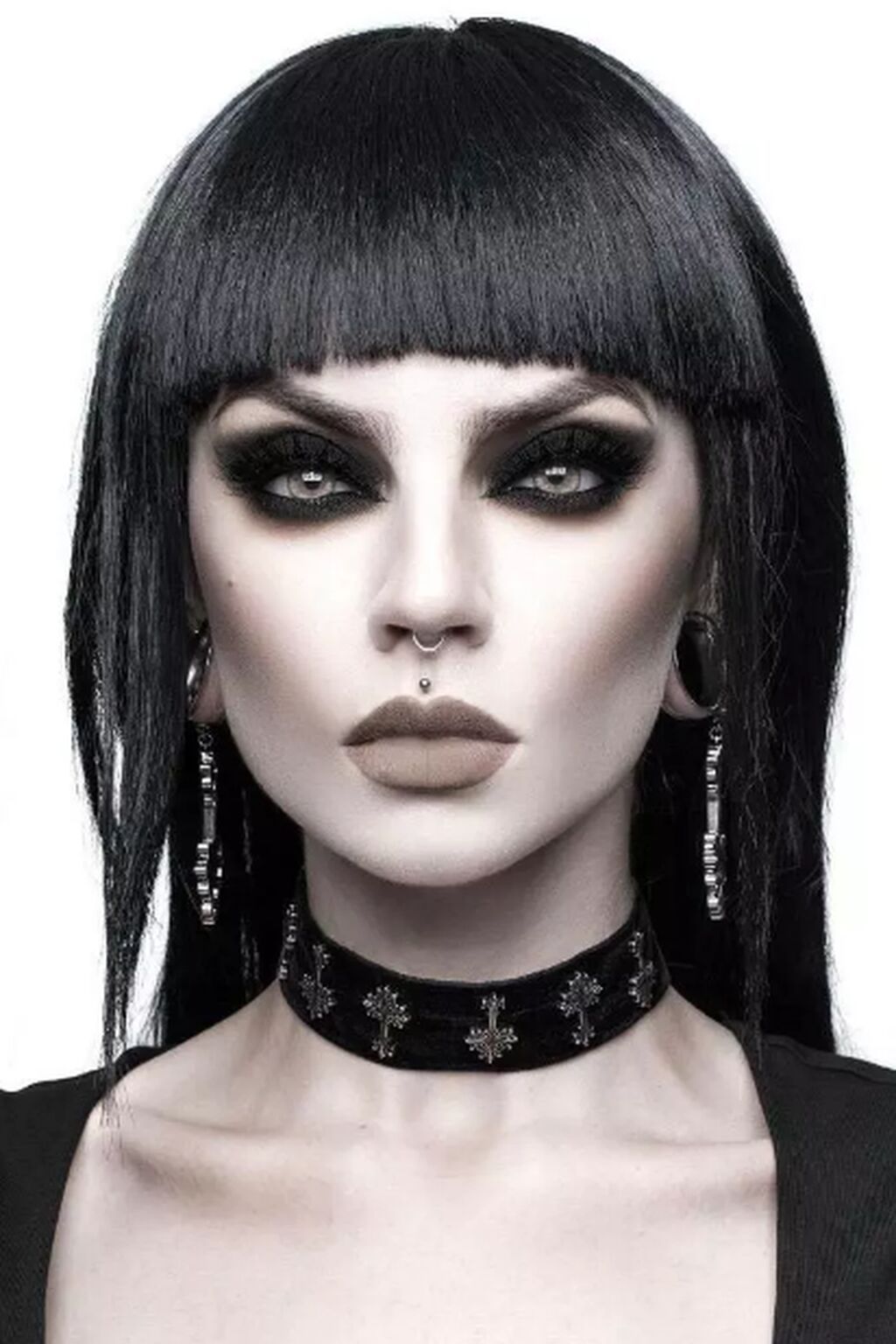 NOV Killstar plišani čoker - Killstar Velvet Choker gothic - veoma