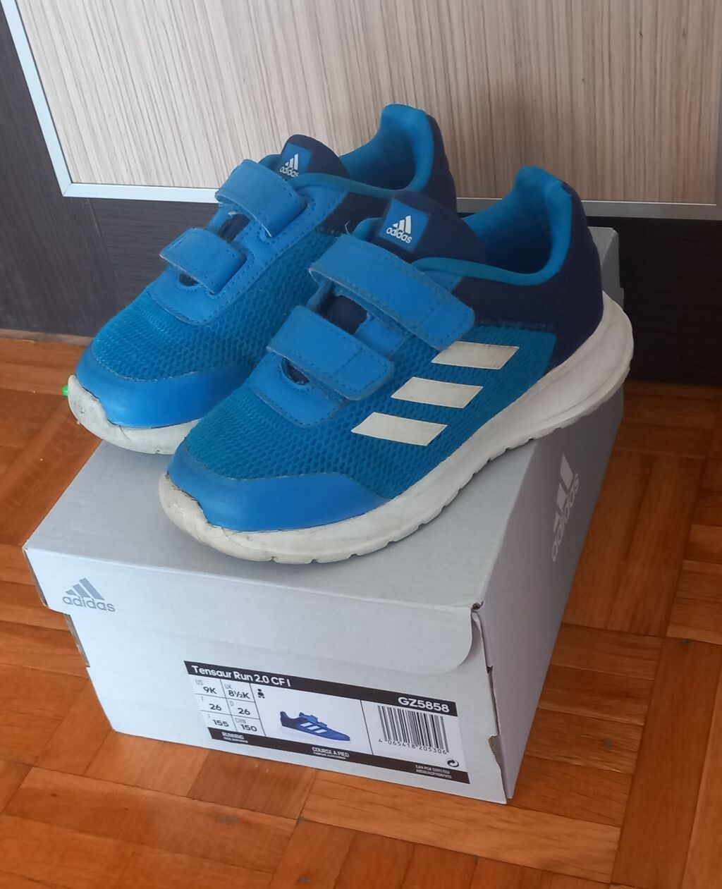 Patike - Adidas platnene Br. 26, dužina gazišta 16,5cm Dobro očuvane