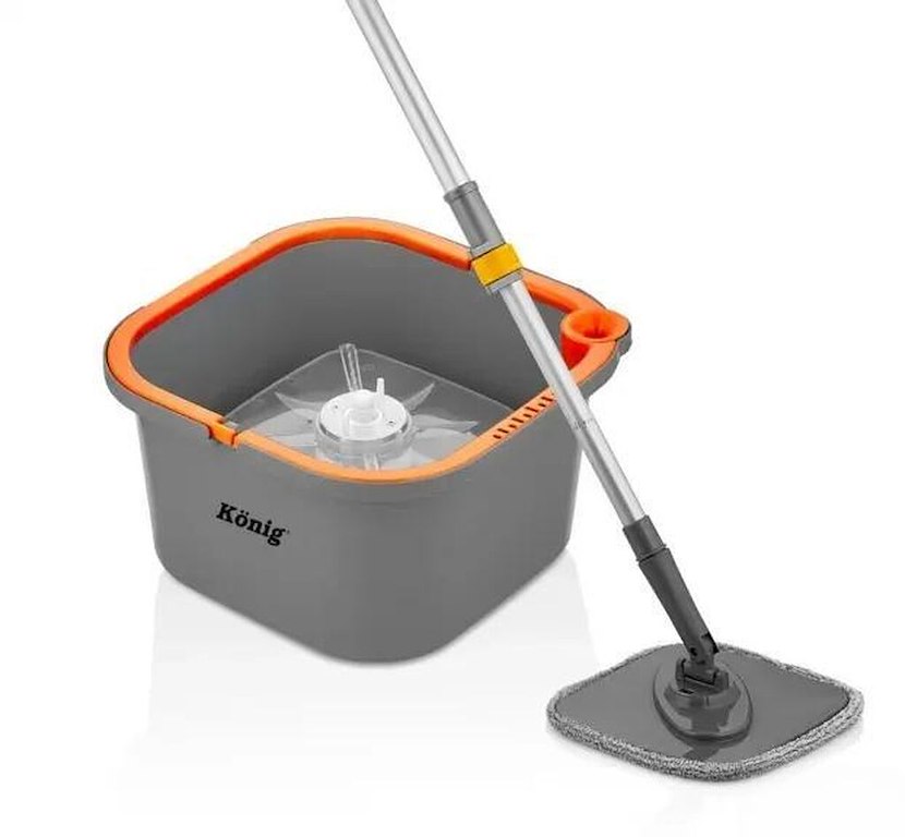 Spin mop Konig KO-50 NOVO. Opis proizvoda: Zapremina kante 2,5L