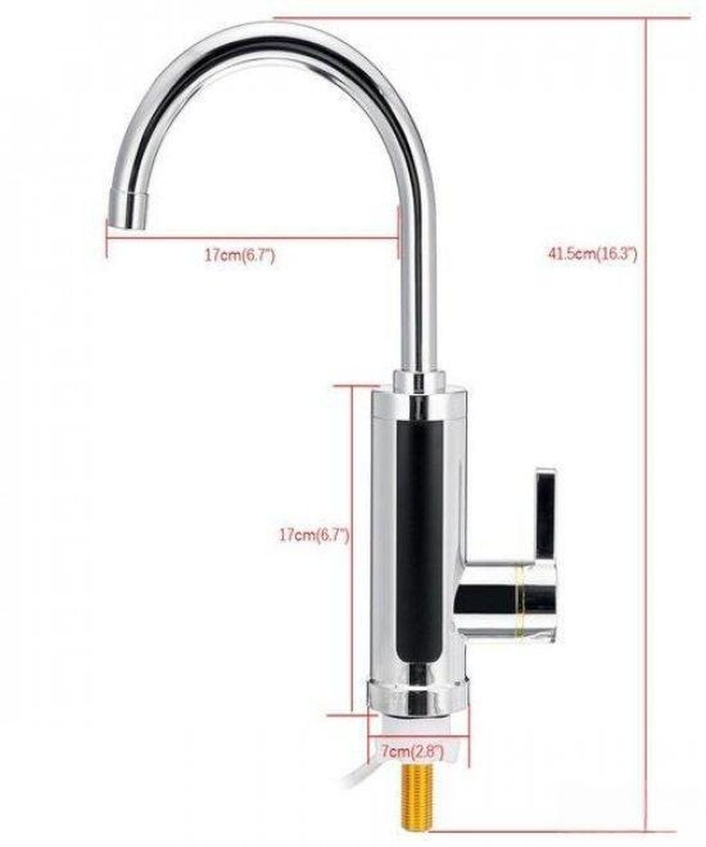 Stojeća slavina-protočni bojler RKS-013 NOVO. Opis proizvoda: Baterija