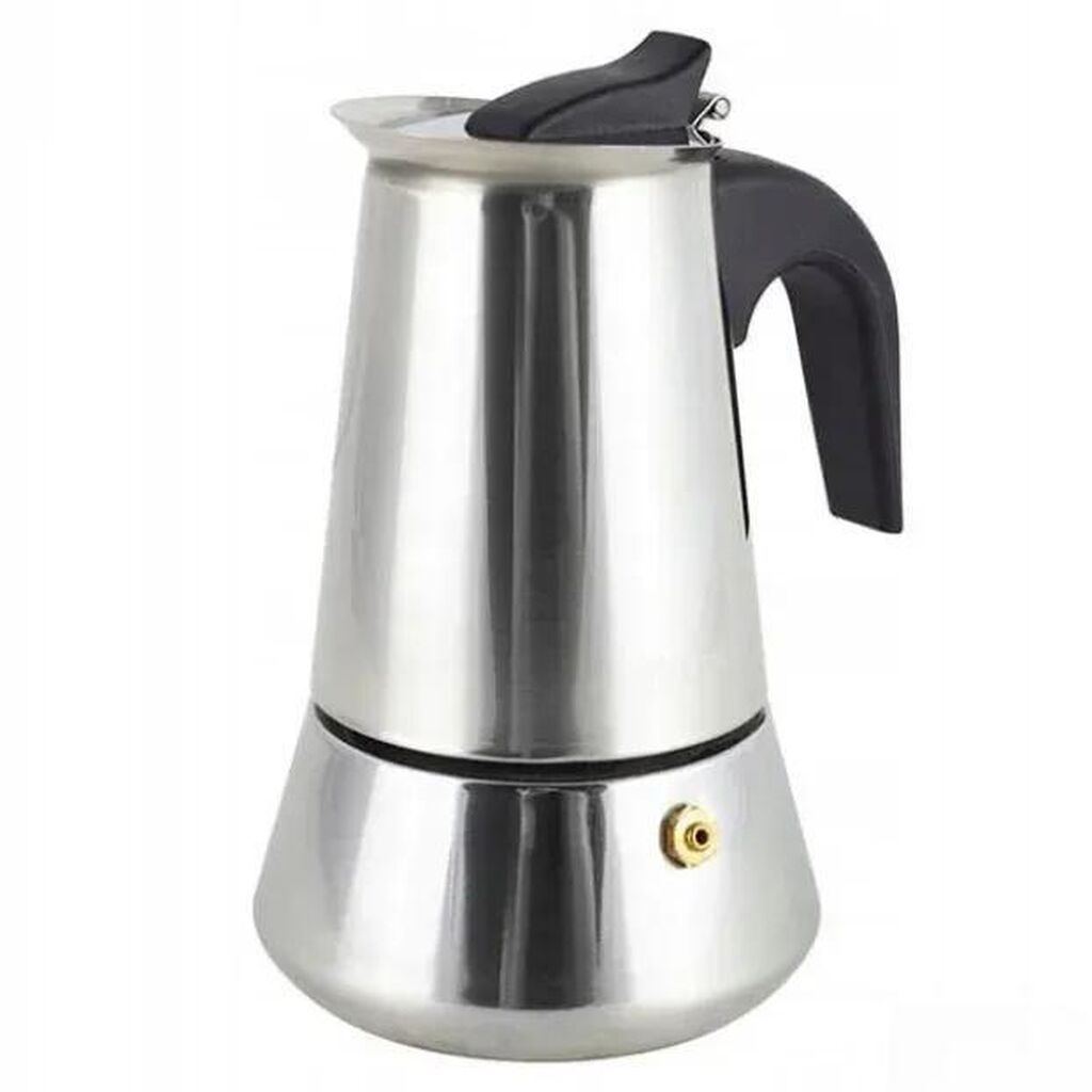 Džezva za espresso 200 ml(4 šoljice) Espresso maker NOVO. Opis