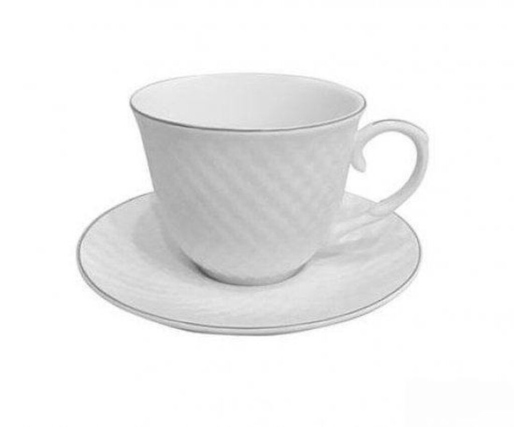 Set šoljica 6/1 BR-360G NOVO. Opis proizvoda Set šoljica sa tacnama