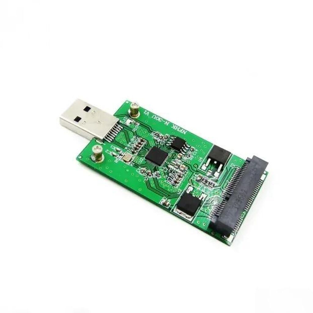 Adapter USB 3.0 to Mini PCIE mSATA SSD. Ovaj adapter je namenjen za
