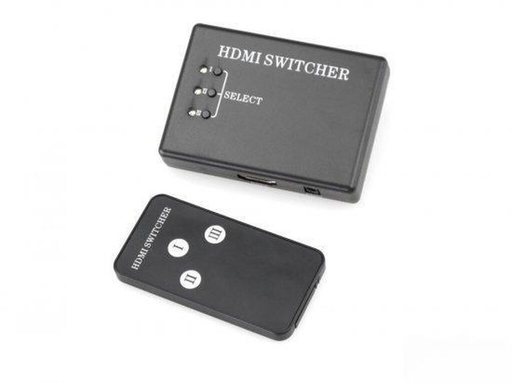 HDMI switch sa daljinskim upravljačem. Uredjaj je namenjen da se na