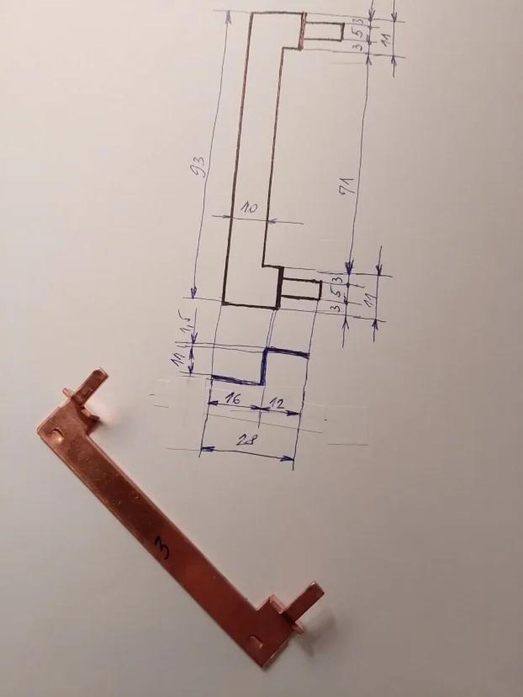 Most L3 za češalj 5ST3 713 SIEMENS. Most L3 za češalj 5ST3 713