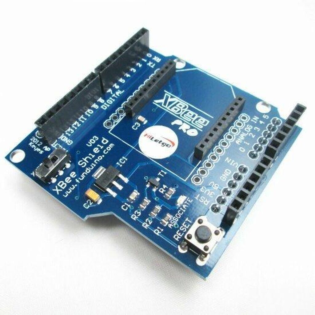 Arduino ZigBee XBee shield. Ovaj Adapter je namenjen za povezivanje