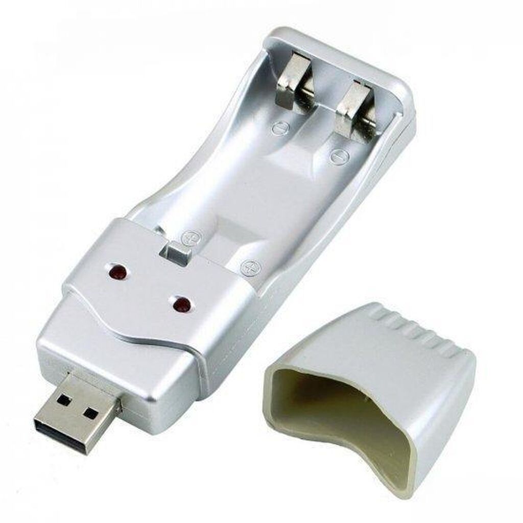USB punjač AA i AAA baterija. Uz pomoć ovog malog USB punjača možete