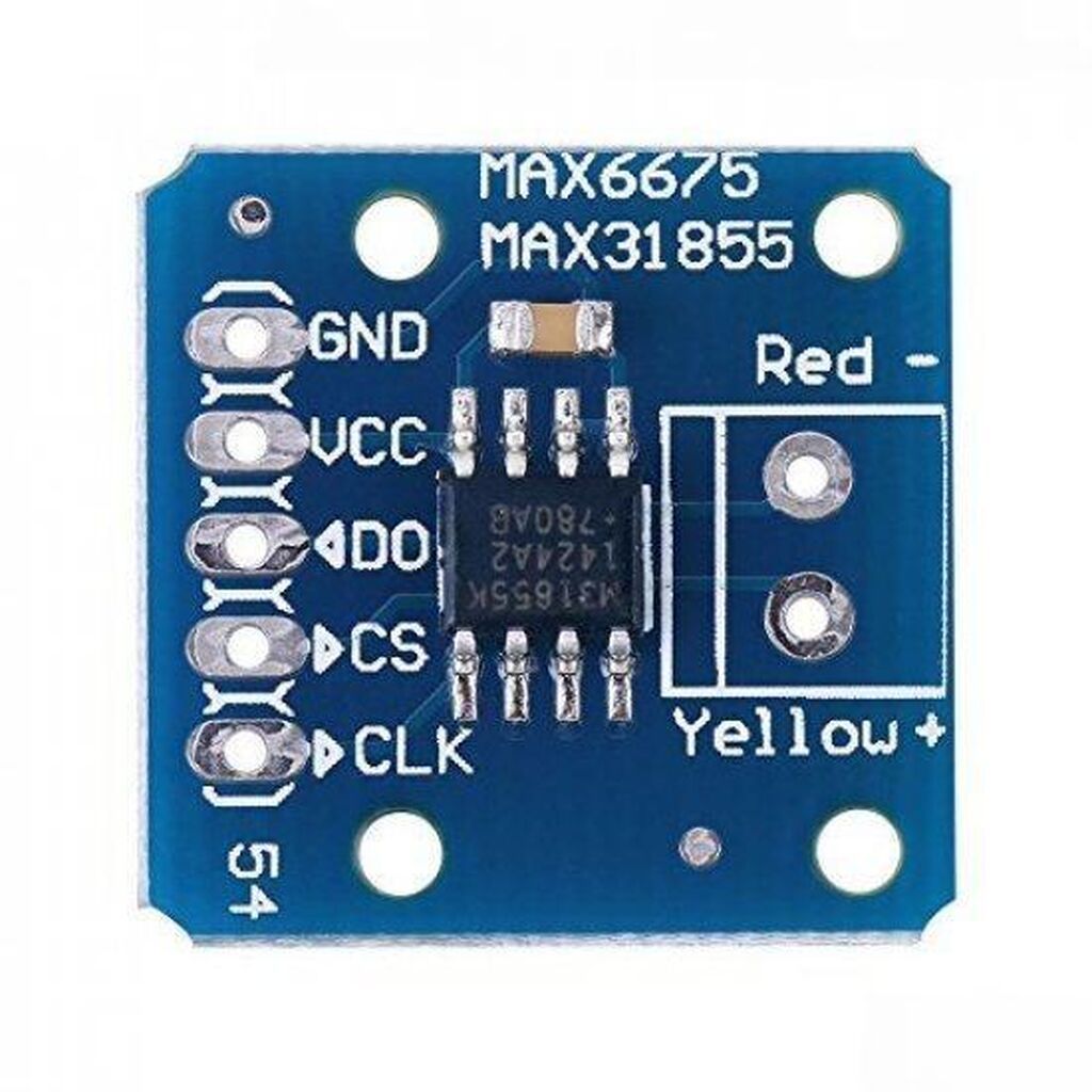 MAX31855 k type termopar senzor modul. Ovaj senzor je namenjen za