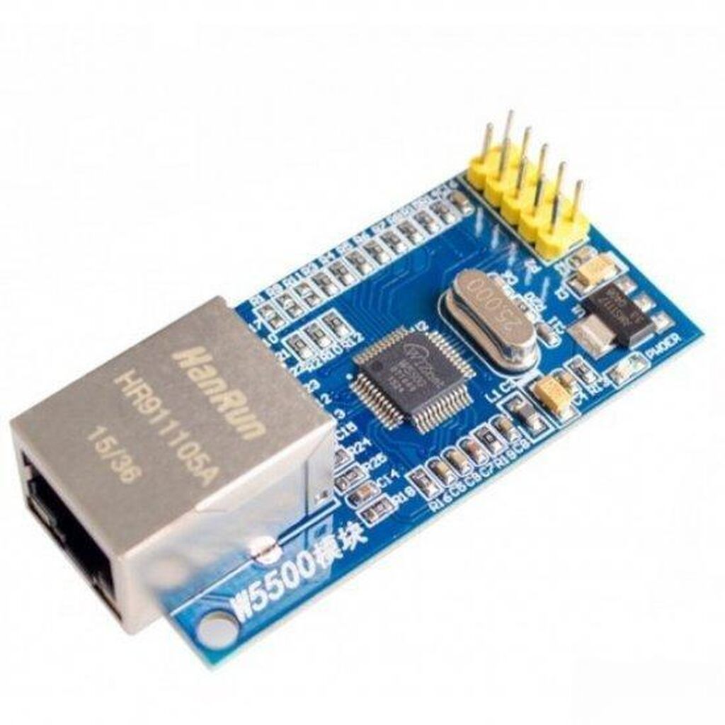 Arduino W5500 mrežni modul. Arduino Ethernet (LAN) modul sa