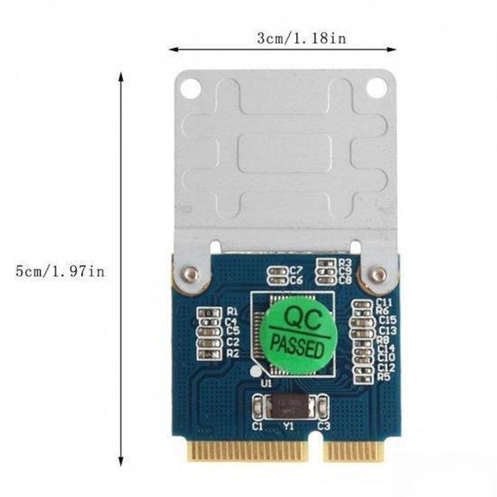 Adapter Mini PCIE na TF/Micro SD. Ovaj adapter je namenjen sa se uz