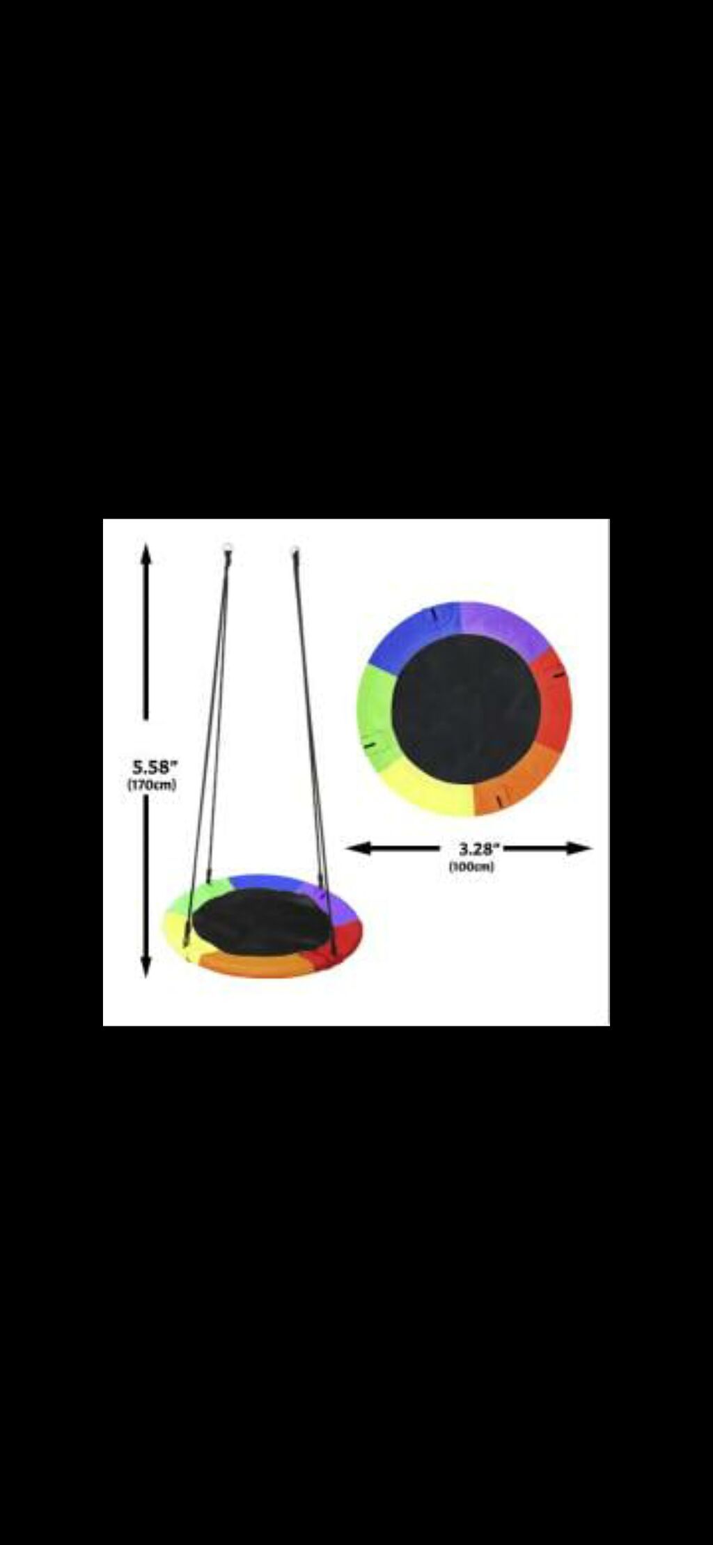 Ljuljaska gnezdo precnik 100cm