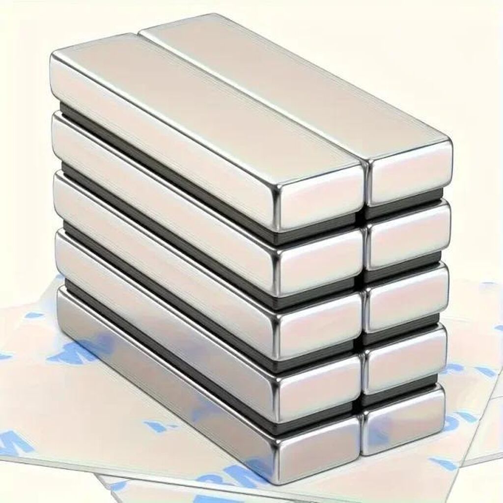 Pravougaoni magnet, 40x10x5mm T-04 NOVO. Opis proizvoda: CENA: 1kom