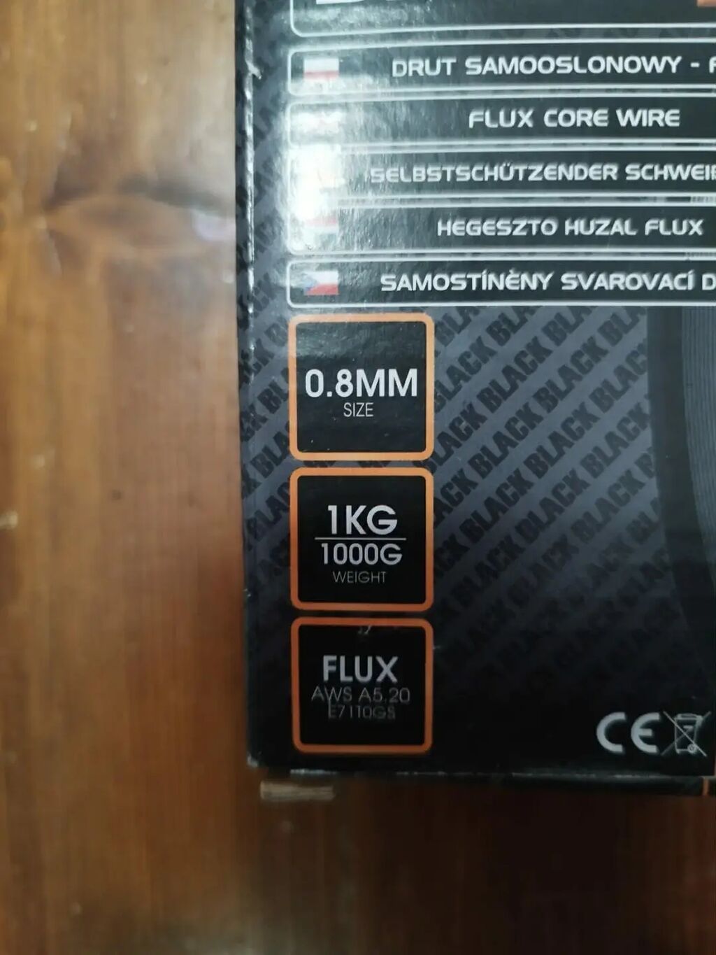 Samoozaštitna žica za zavarivanje (Flux Core Wire) – BLACK 37430