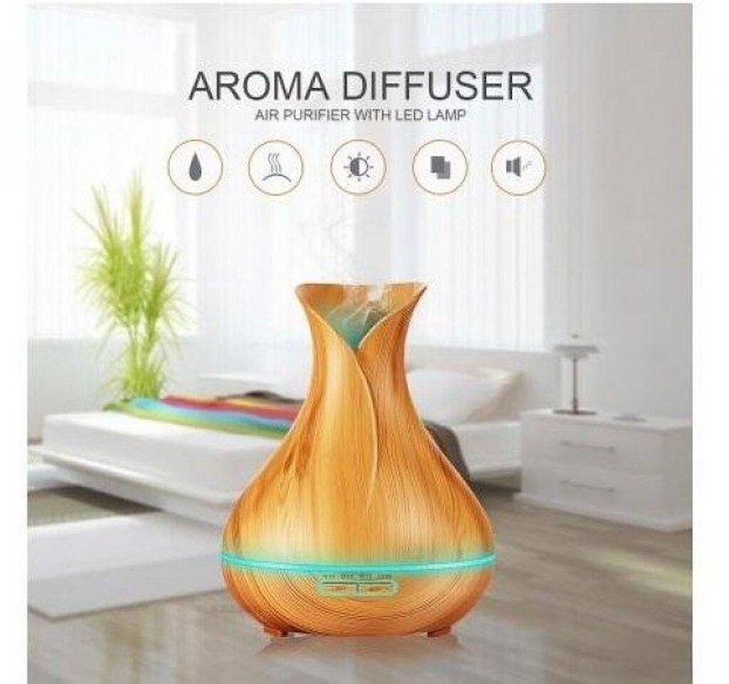 Aroma difuzer-ovlaživač i osveživač vazduha NOVO. Opis proizvoda