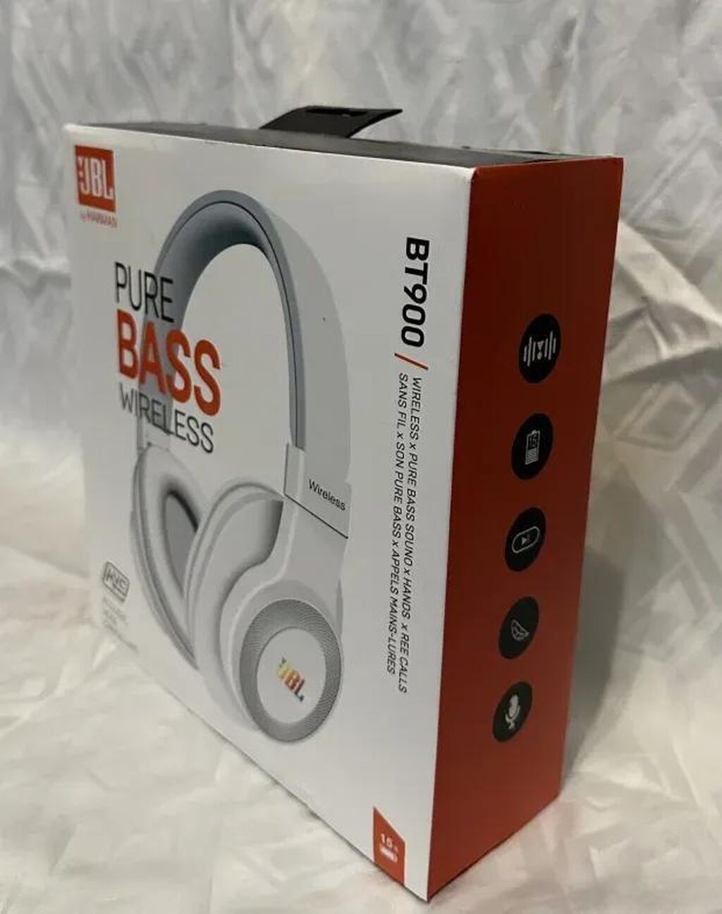Bežične Bluetooth slušalice BT-900 NOVO. Opis proizvoda: JBL Pure Bass
