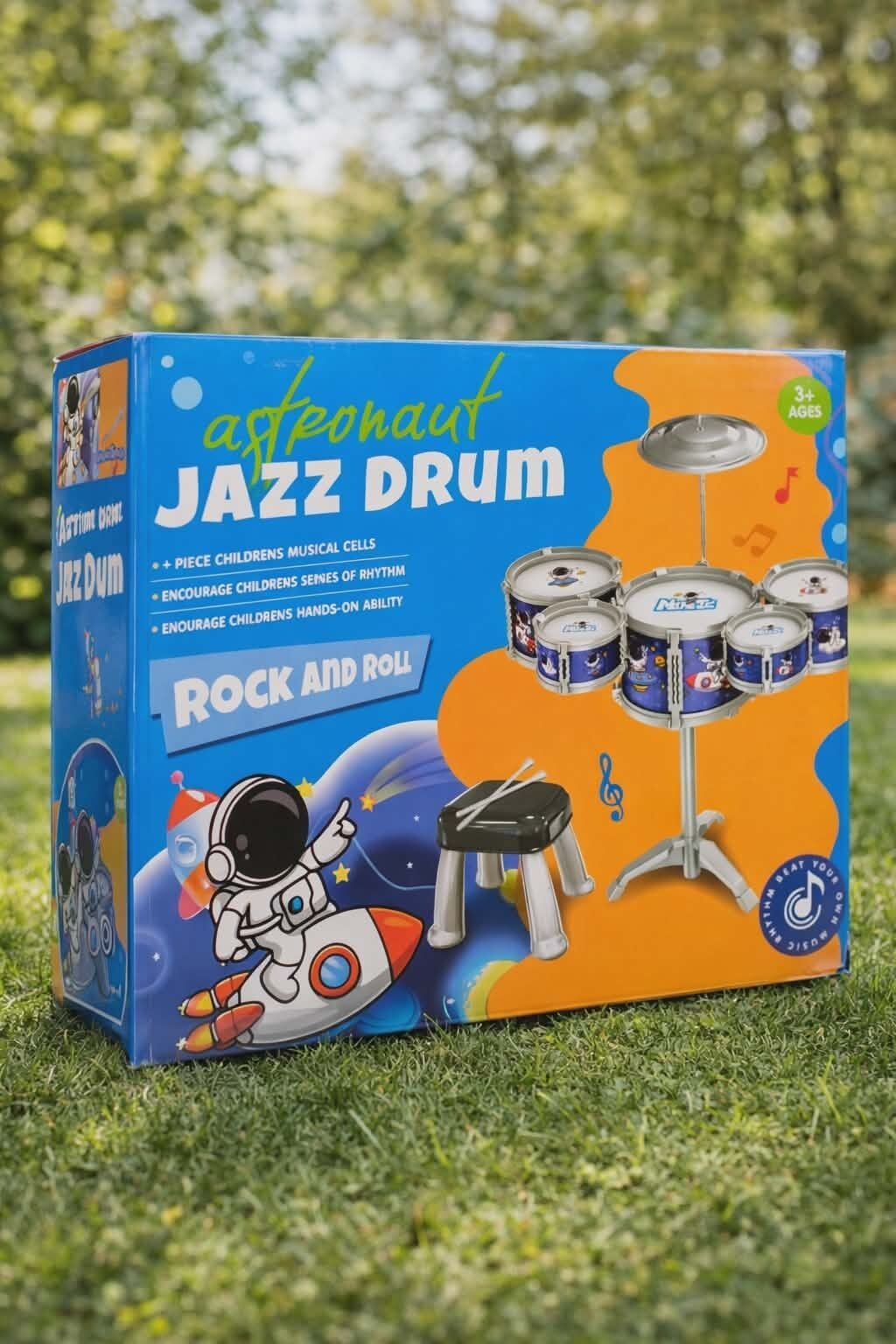 Dečji bubnjevi “Astronaut Jazz Drum” – komplet za malu rok zvezdu gs