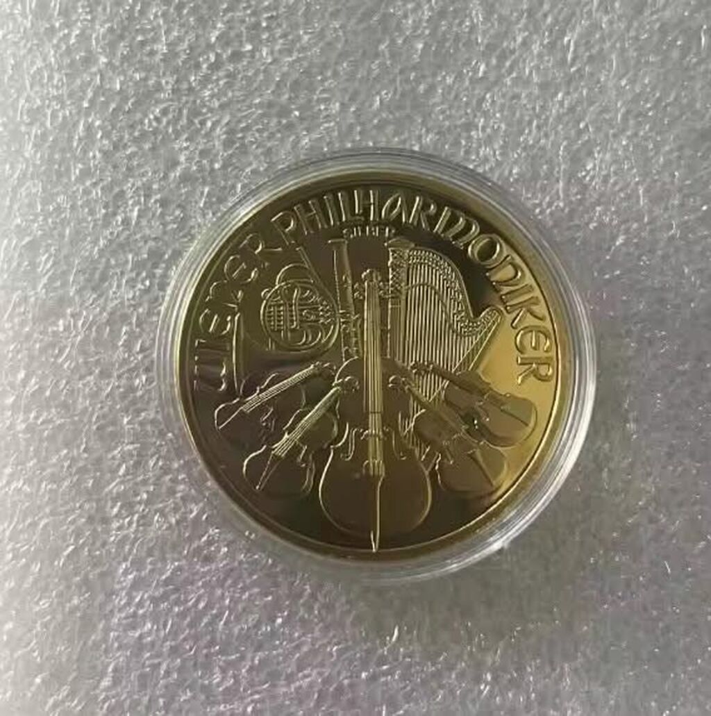 Zlatnik Wiener Philharmoniker – 1 unca (1 oz) čistog zlata 999,9 -