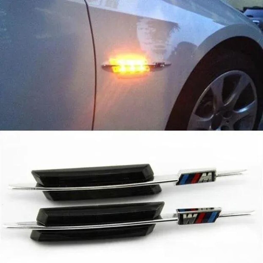 Led migavci M look Bmw e46. Led migavac zmigavac za Bmw - M look, Pase
