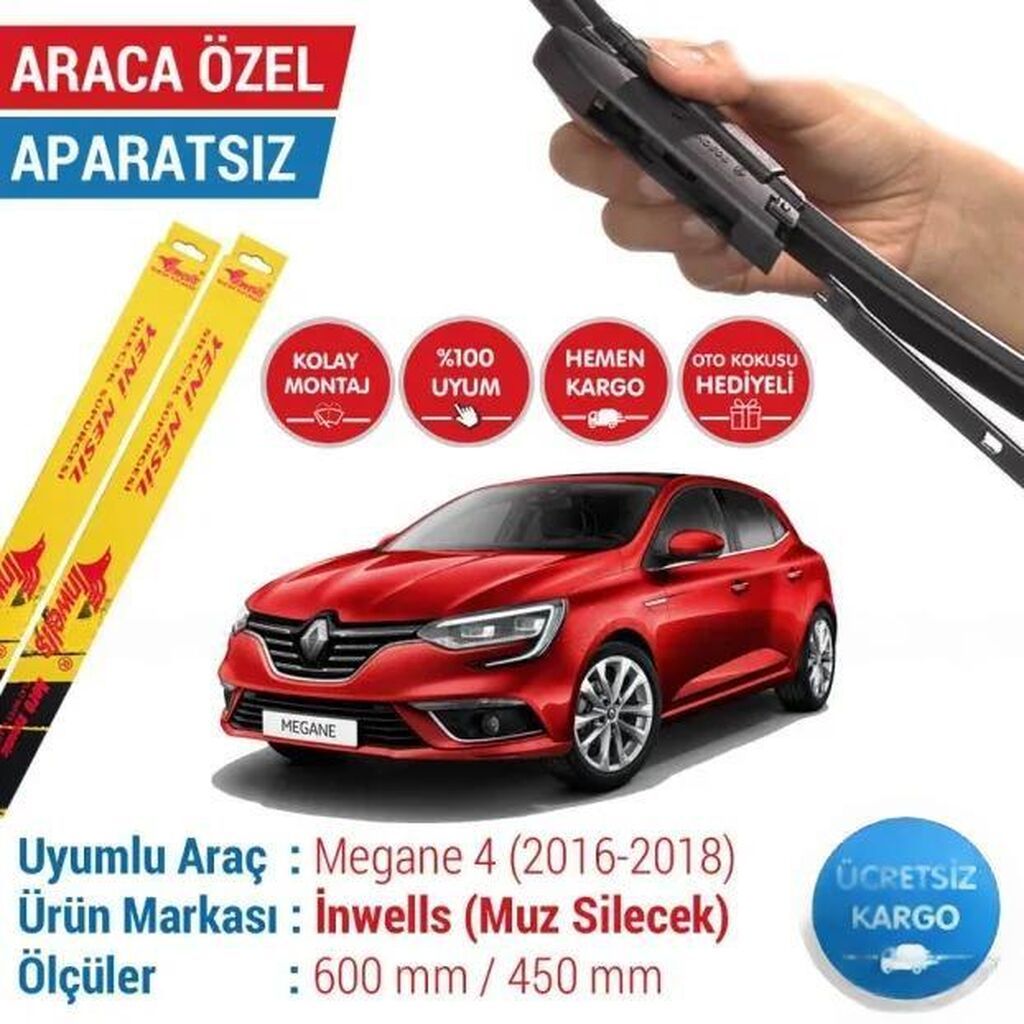 Tipski aero brisaci Reno Clio, Megan Kangoo, Fluence. U pitanju su