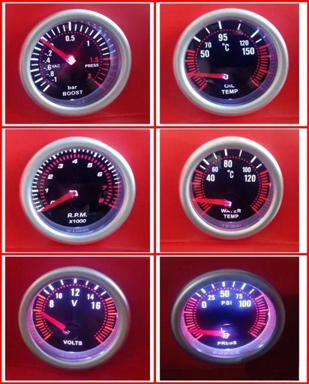 Led satic cajger - temperatura ulja. Novi cajgeri za naknadnu