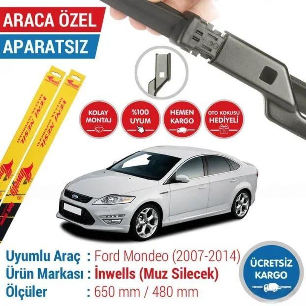 Tipski aero brisaci Ford Mondeo, Fieasta, Transit, Focus. U pitanju su