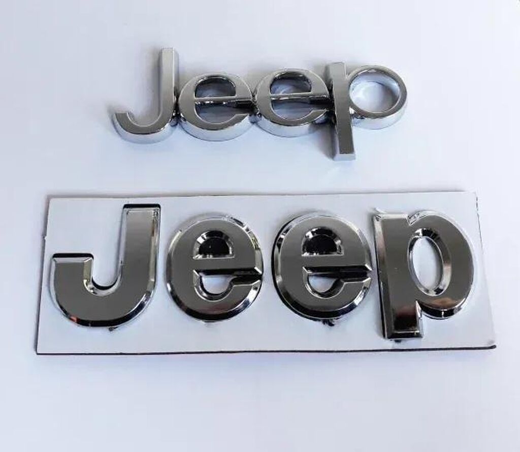 Auto znak Jeep - 2 modela. Samolepljvi znak Jeep - 2 modela. ✨ Dosta