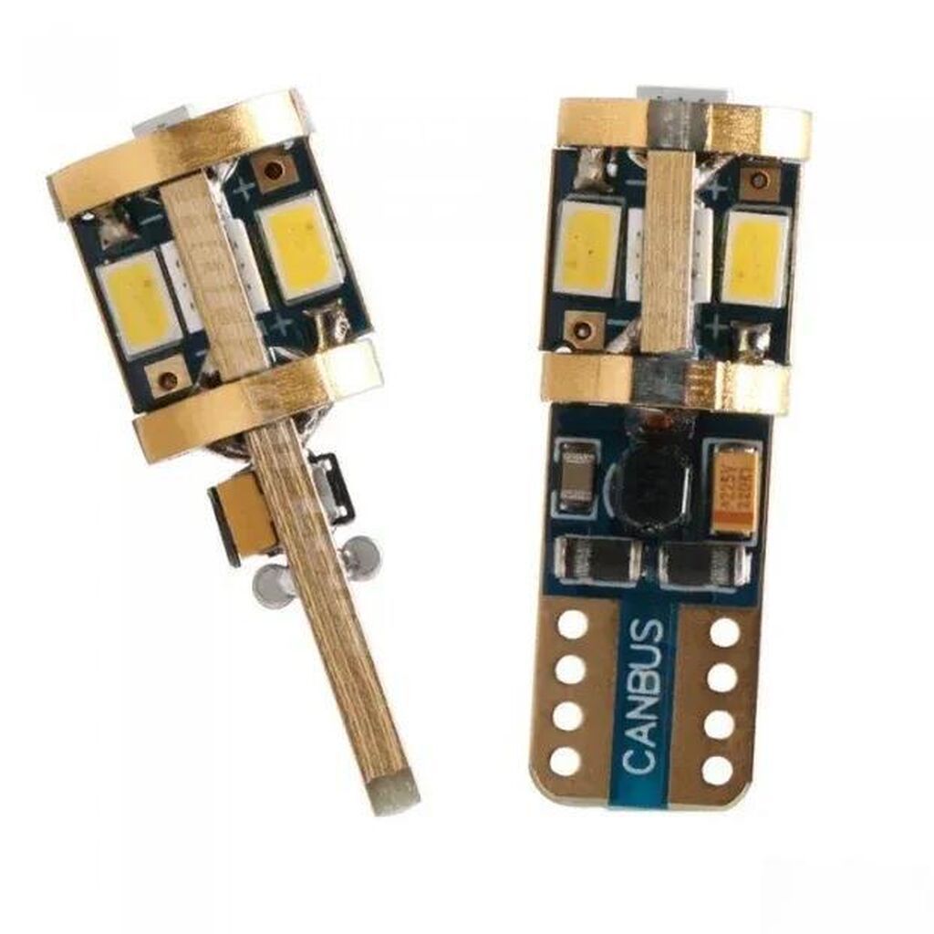 Led diode t10 Gold CANBUS. Jedne od kvalitetnijih i jacih diode T10
